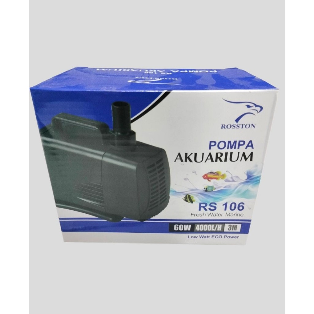 Jual Pompa Celup Rosston RS 106 Aquarium Kolam Ikan 4000 Liter | Shopee ...