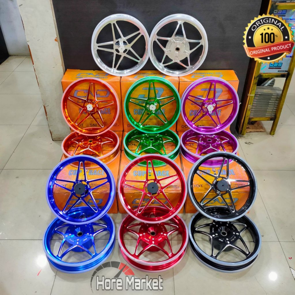 Jual VELG DELKEVIC BINTANG X1 MIO SPORTY / MIO SOUL KARBU / MIO M3 ...