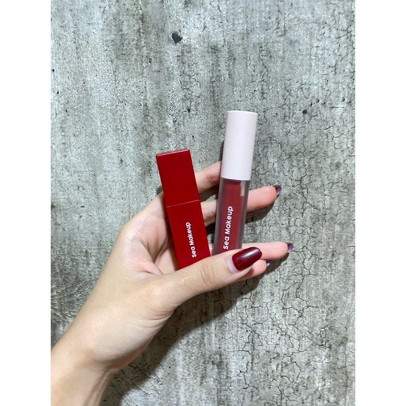 Jual sea make up lacquer shake lip ink paloma bundle second | Shopee Indonesia