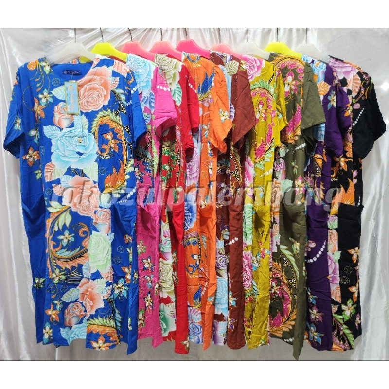 Jual Daster KENCANA UNGU Tangan Pendek kode DS 08/09/25/04 | Daster ...