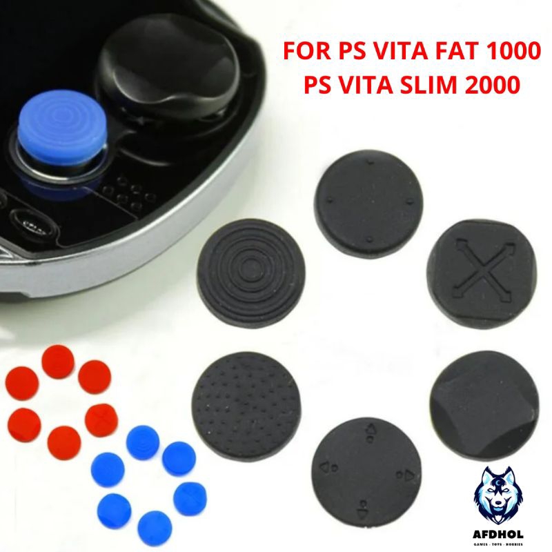 Jual KARET ANALOG THUMB GRIP PS VITA 1000 2000 FAT SLIM SATUAN CAP ...