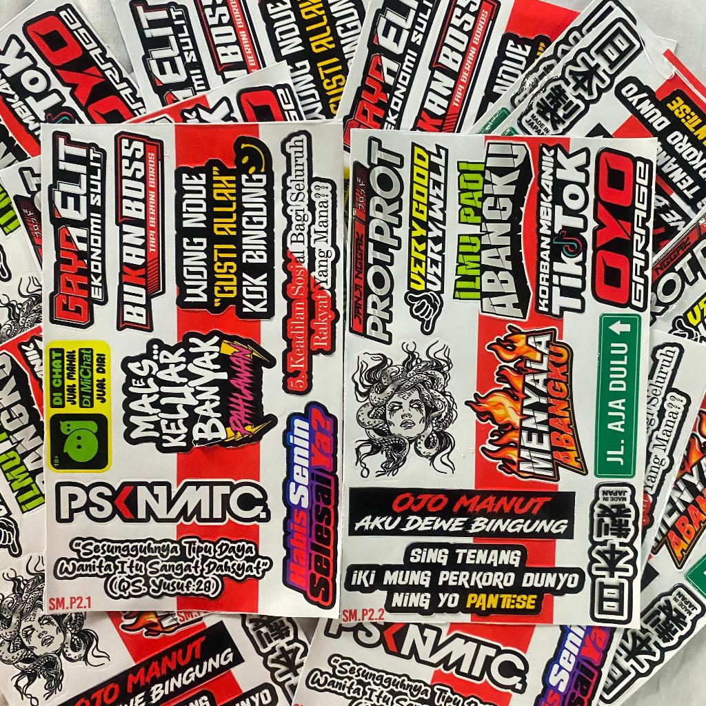 Jual Stiker Kata-Kata Viral 2024 - Sticker Pack Viral Menyala Abangku ...