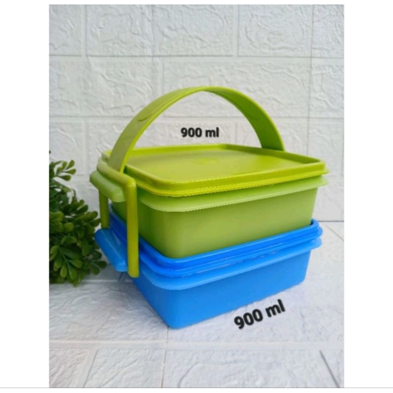 Jual Baru !! Tupperware small carry all set 900ml | Shopee Indonesia