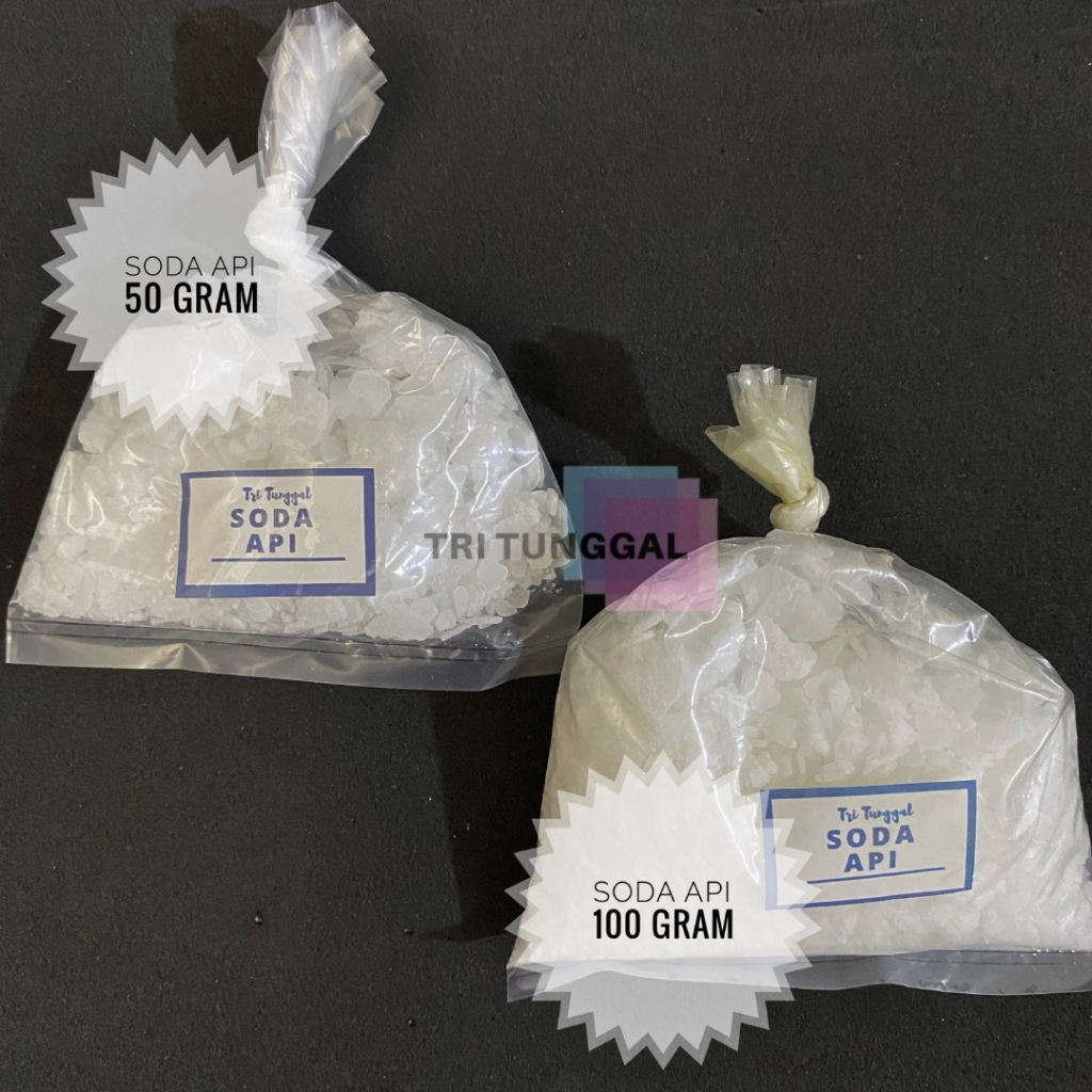 Jual Soda Api Penghapus Afdruk Screen Sablon Lembut Serbuk Bubuk NaOH ...