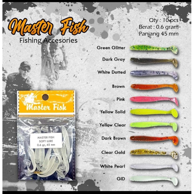 Jual Soft lure Master Fish 45mm | Shopee Indonesia