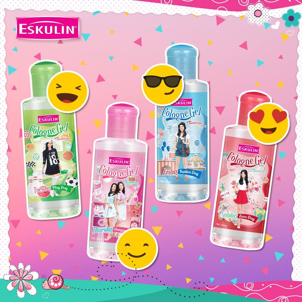 Jual Eskulin Cologne Gel Bottle 100mL - Parfum Wanita | Shopee Indonesia