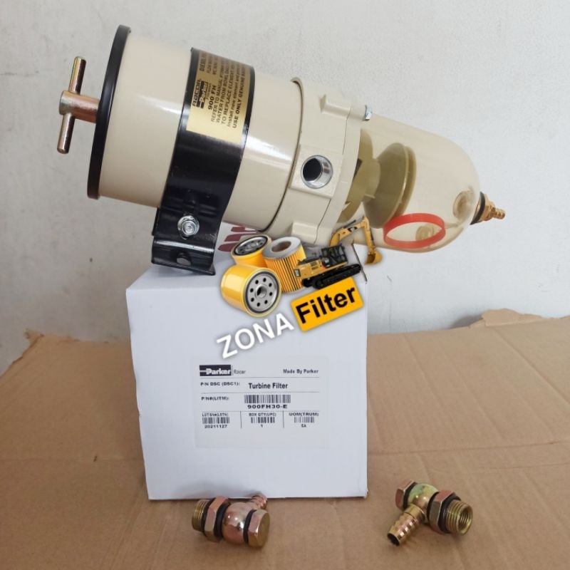 Jual Filter Racor 900FH 900FG Diesel Fuel Filter Water Separator Flow ...