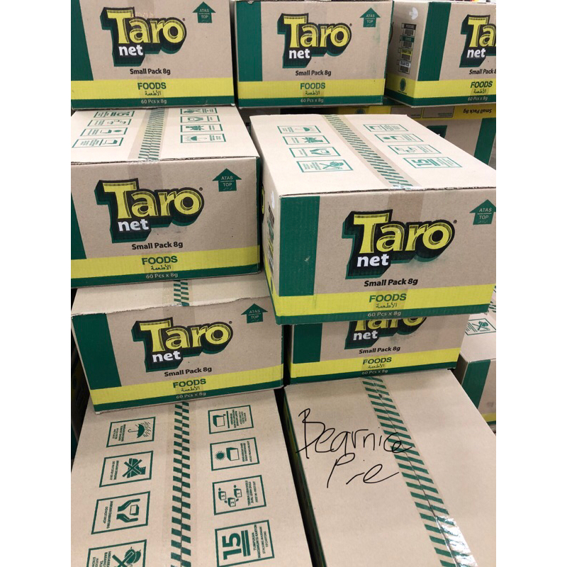 Jual Taro Steak/Seaweed/Barbeque 8gr (1 karton) | Shopee Indonesia