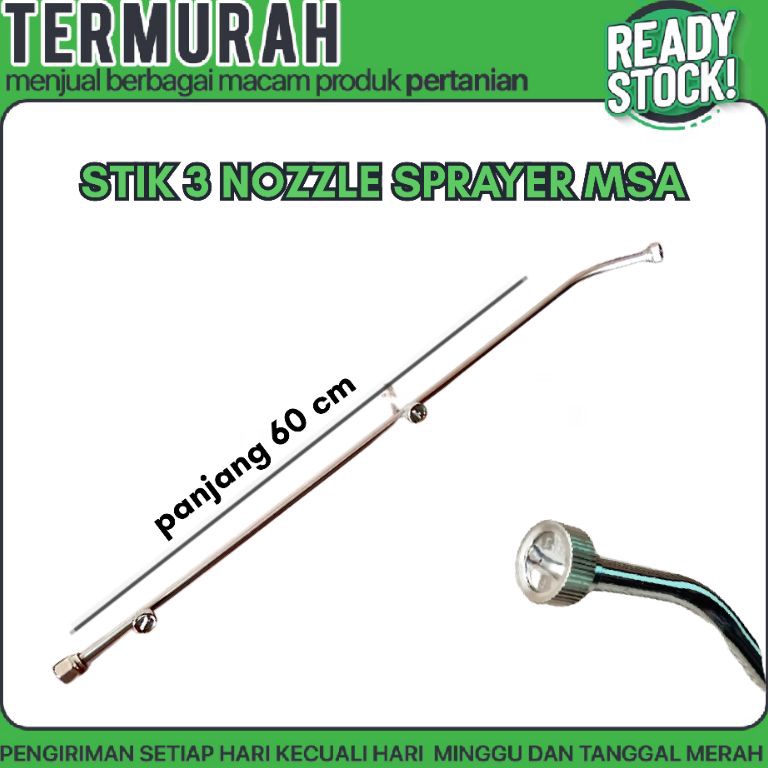 Jual Banting harga STIK 3 NOZZLE SPRAYER MSA stik 3 nozzle sprayer msa ...