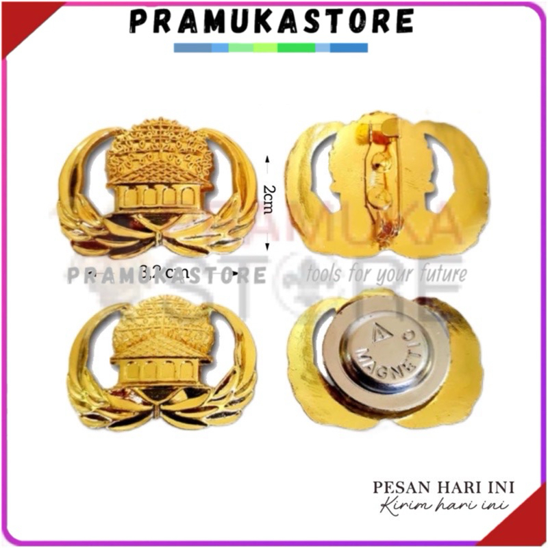 Jual Pin korpri peniti | Pin korpri magnet | Pin korpri asn | bros ...