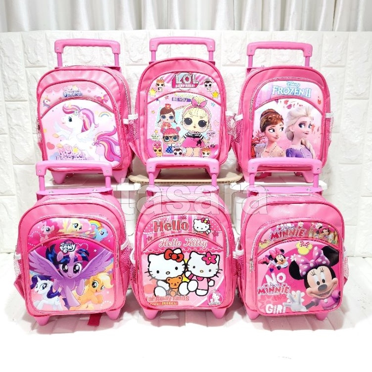 Jual Update Surprise TAS DORONG TROLLEY ANAK PAUD PLAY GROUP PEREMPUAN ...