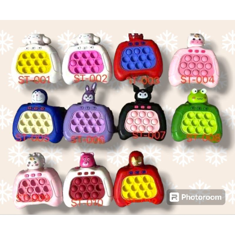 Jual Mainan pop it elektrik pop it elektronik fast push game finger ...