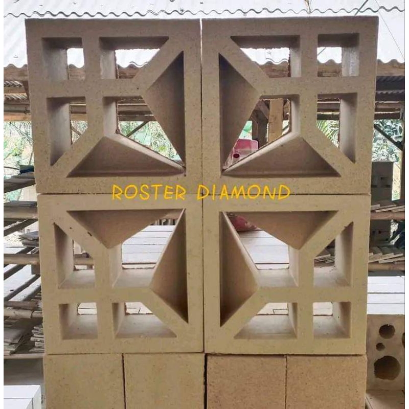 Jual Roster pagar/roster beton minimalis/modern/loster sekatan dinding ...