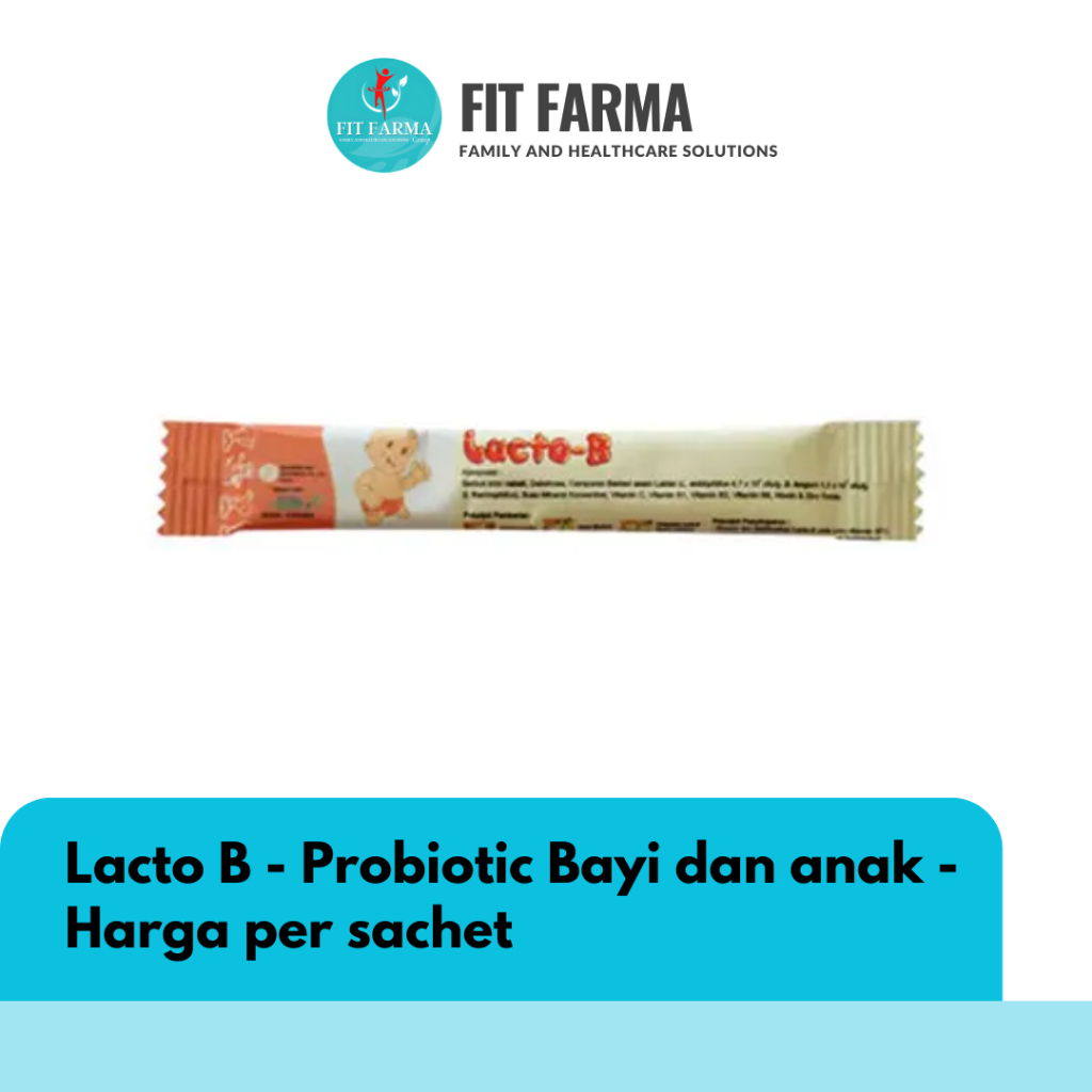 Jual Lacto B - Probiotic Bayi dan anak - Harga per sachet | Shopee ...