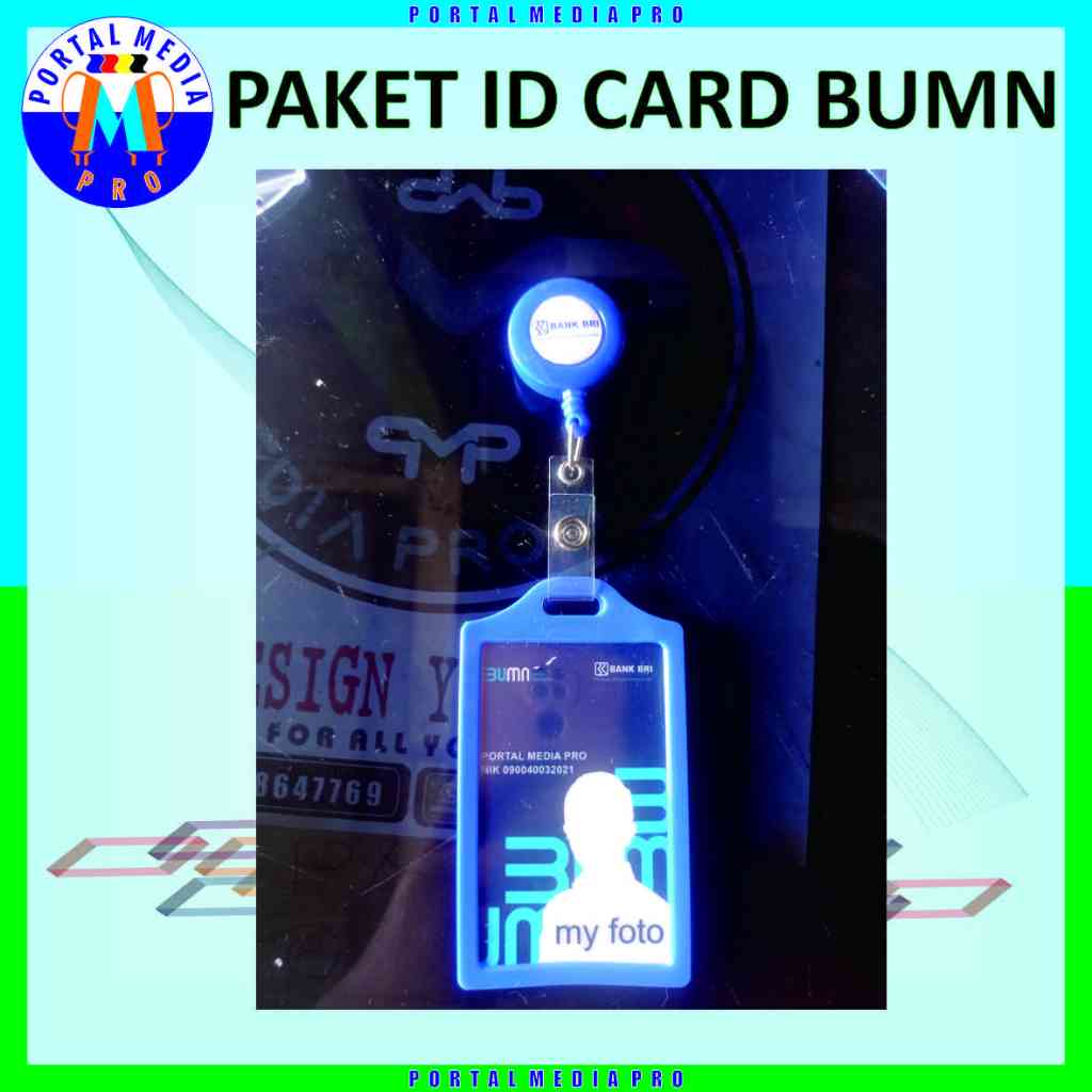 Jual Paket ID Card BUMN BRI HOLDER YOYO LOGO | Shopee Indonesia