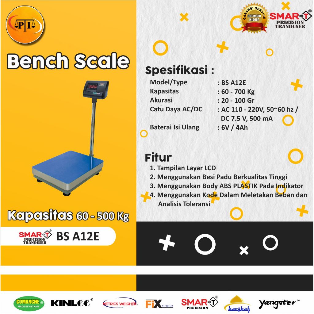 Jual FixScale Timbangan Duduk Digital Smart Type BS A12E Ukuran 60x80 (cm) | Shopee Indonesia
