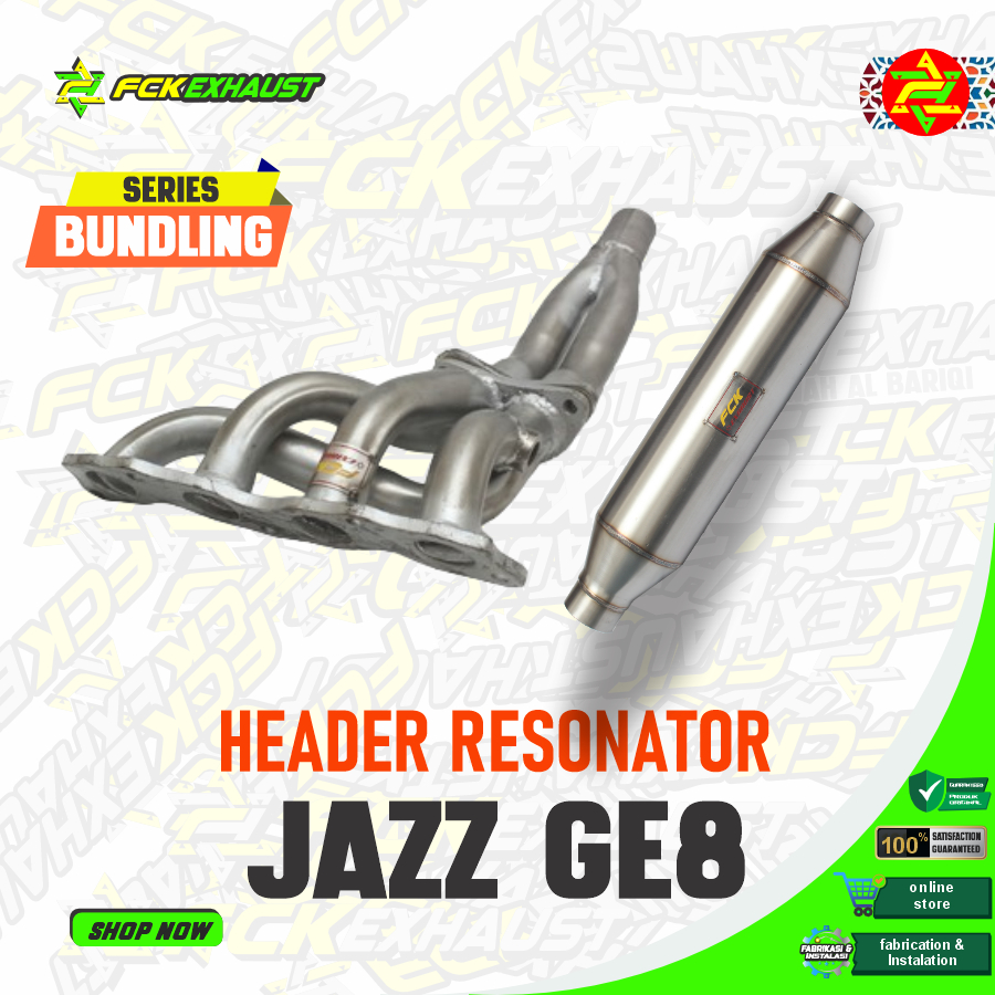 Jual FCK Header Jazz GD3 4-2-1 + Resonator Knalpot Mobil | Shopee Indonesia
