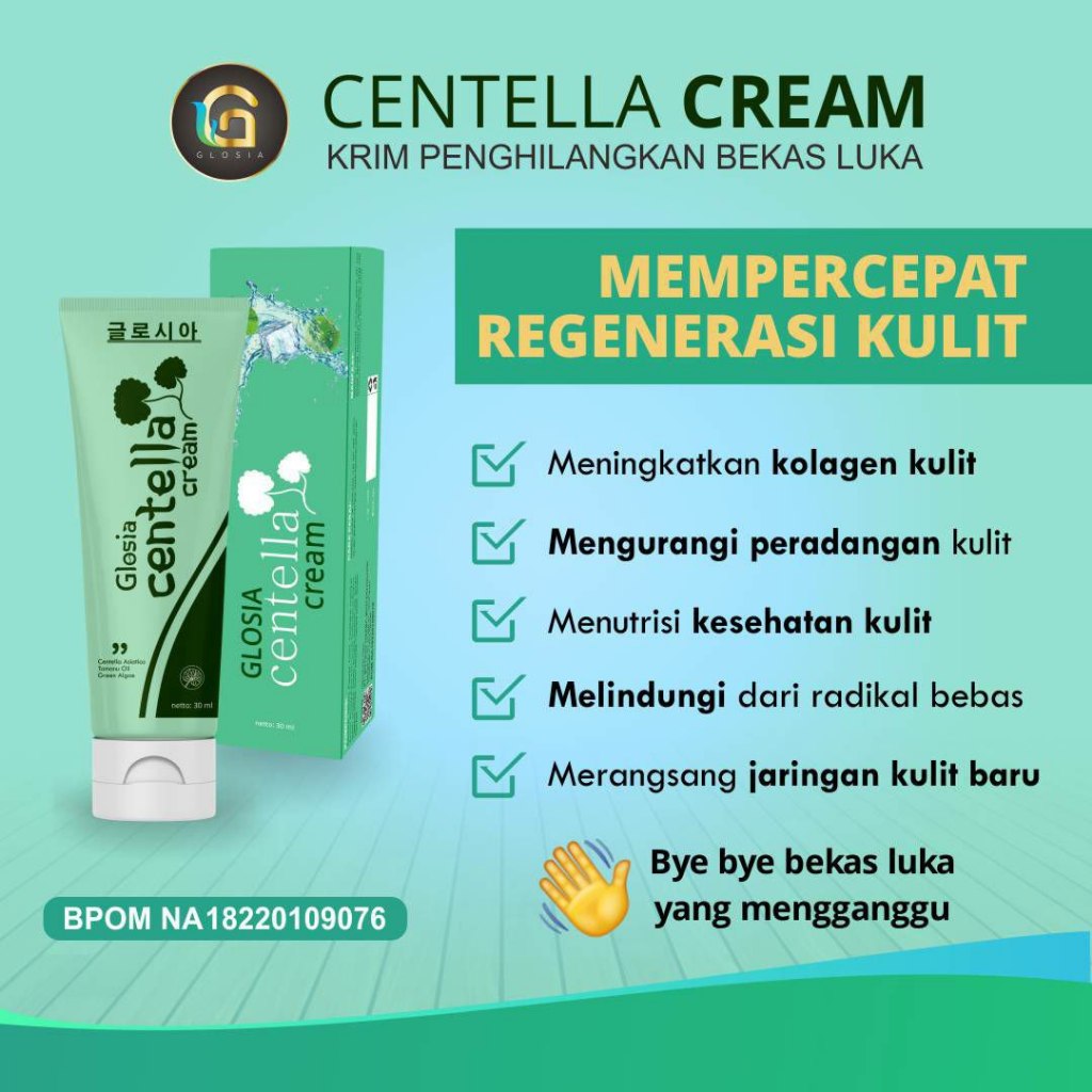Jual Centella Cream Ampuh Bantu Sembuhkan Dan Samarkan Bekas Luka ...
