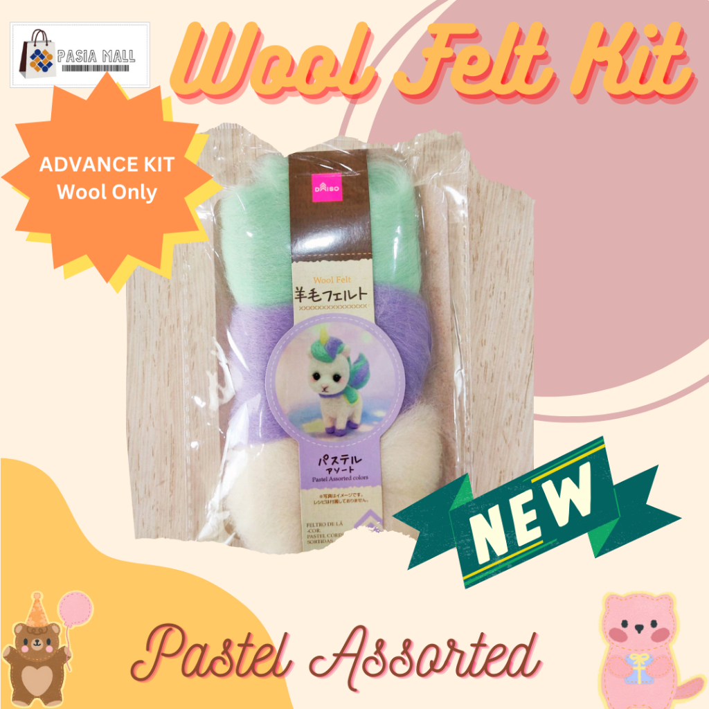 Jual Wool Felting Kit Daiso Japan | Shopee Indonesia