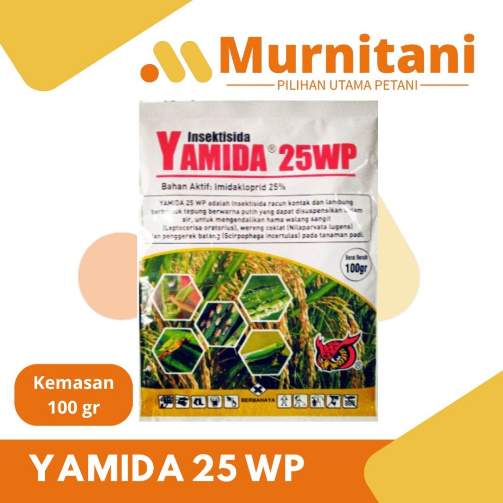 Jual INSEKTISIDA YAMIDA 25 WP | Shopee Indonesia