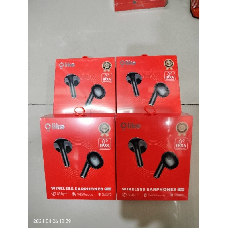 Jual Olike T201 TWS Wireless Earphones IPX4 Hifi Sound Quality | Shopee ...