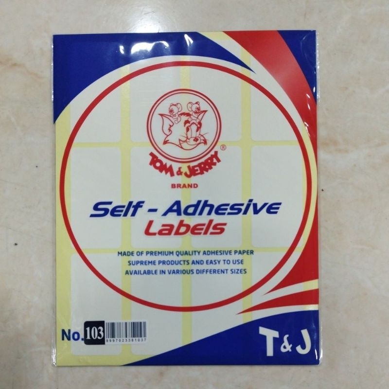 Jual Label Tom & Jerry No 103 (32*64mm) | Shopee Indonesia
