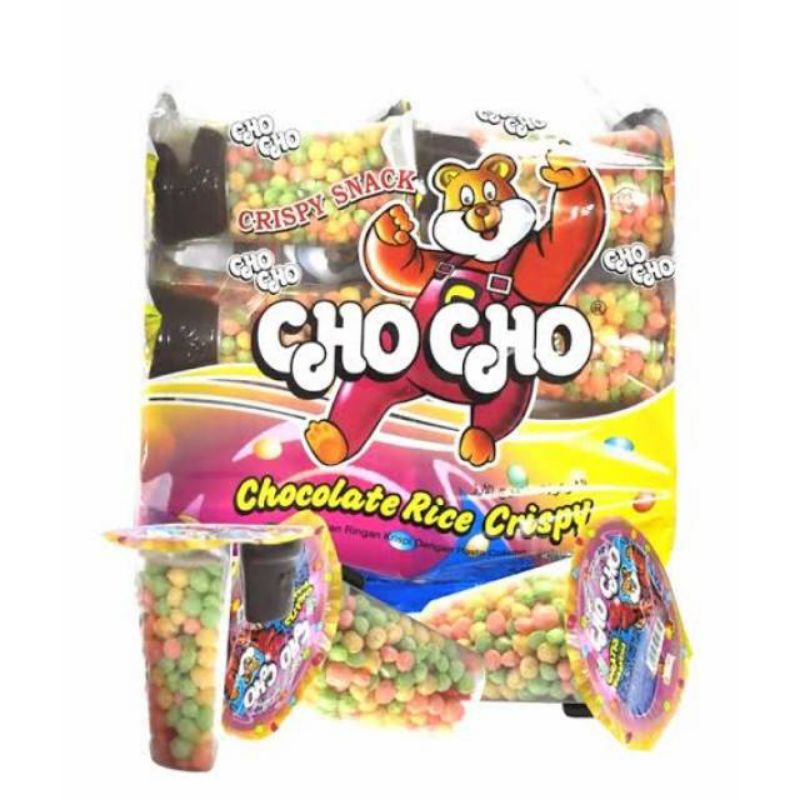 Jual Cho Cho Chocolate Rice Crispy isi 12 | Shopee Indonesia