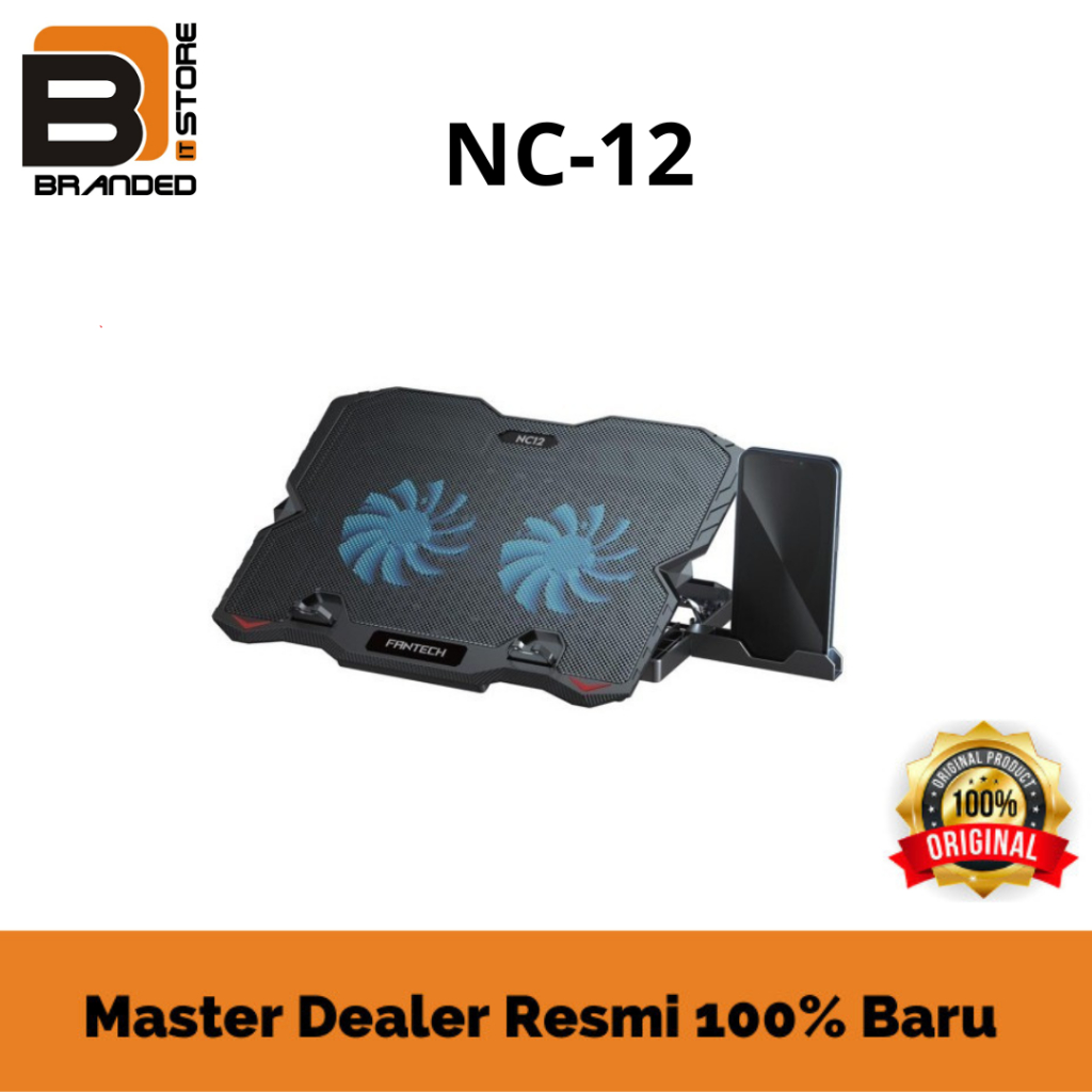 Jual FANTECH NC12 COOLING PAD | Shopee Indonesia