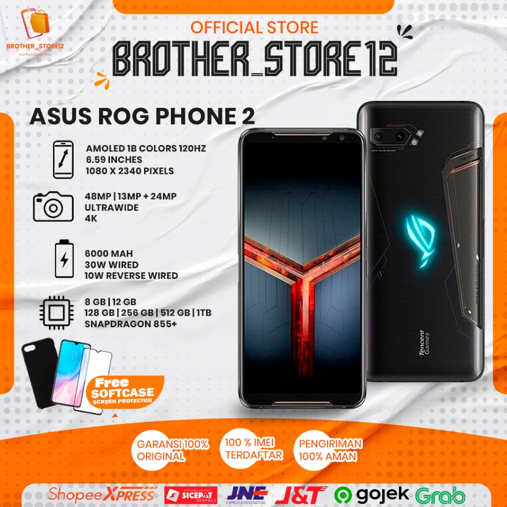 Jual ASUS ROG PHONE 2 SECOND ORIGINAL | Shopee Indonesia