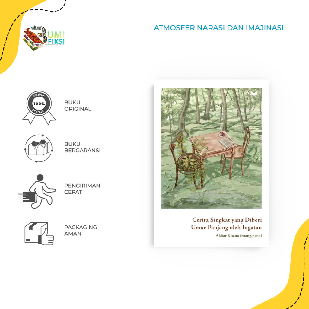 Jual Buku Novel Cerita Singkat Yang Diberi Umur Panjang Oleh Ingatan ...