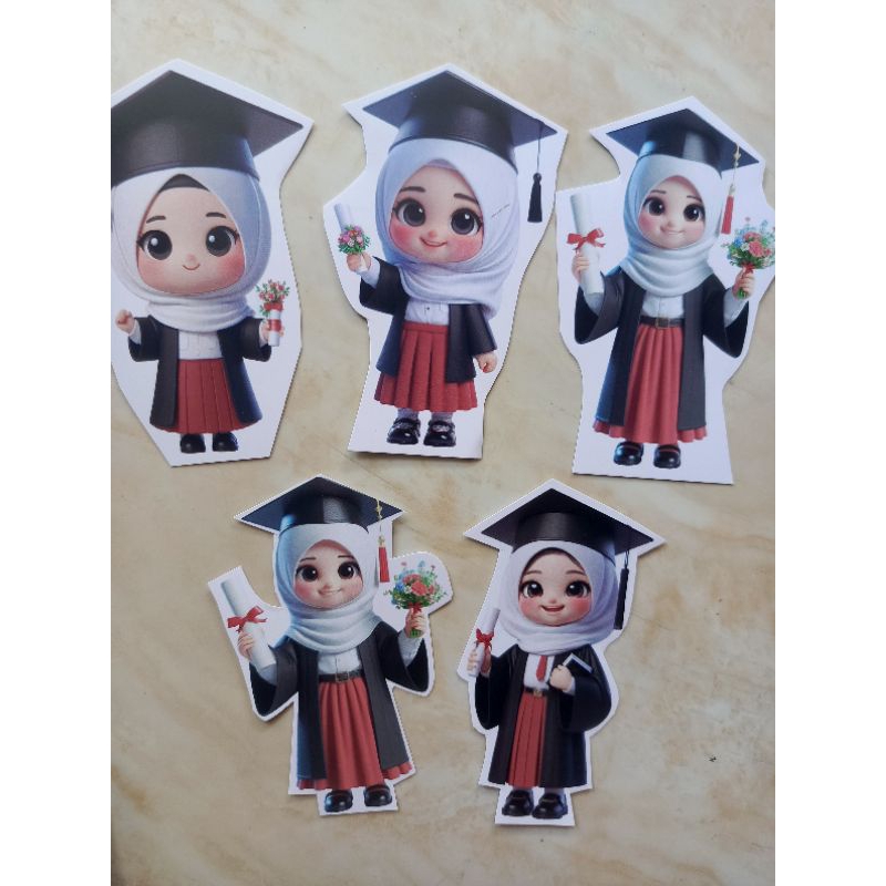 Jual TERLENGKAP!! Ready TOPPER buket / topper wisuda / topper hari guru ...