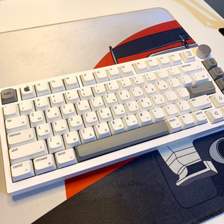 Jual AJAZZ AK820 Monochrome White 75% Mechanical keyboard | Shopee ...