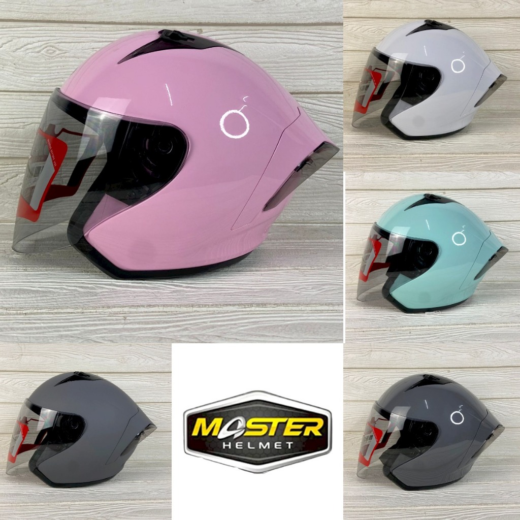 Jual Helm SHEL Equalizer Solid Half Face Helmet | Shopee Indonesia