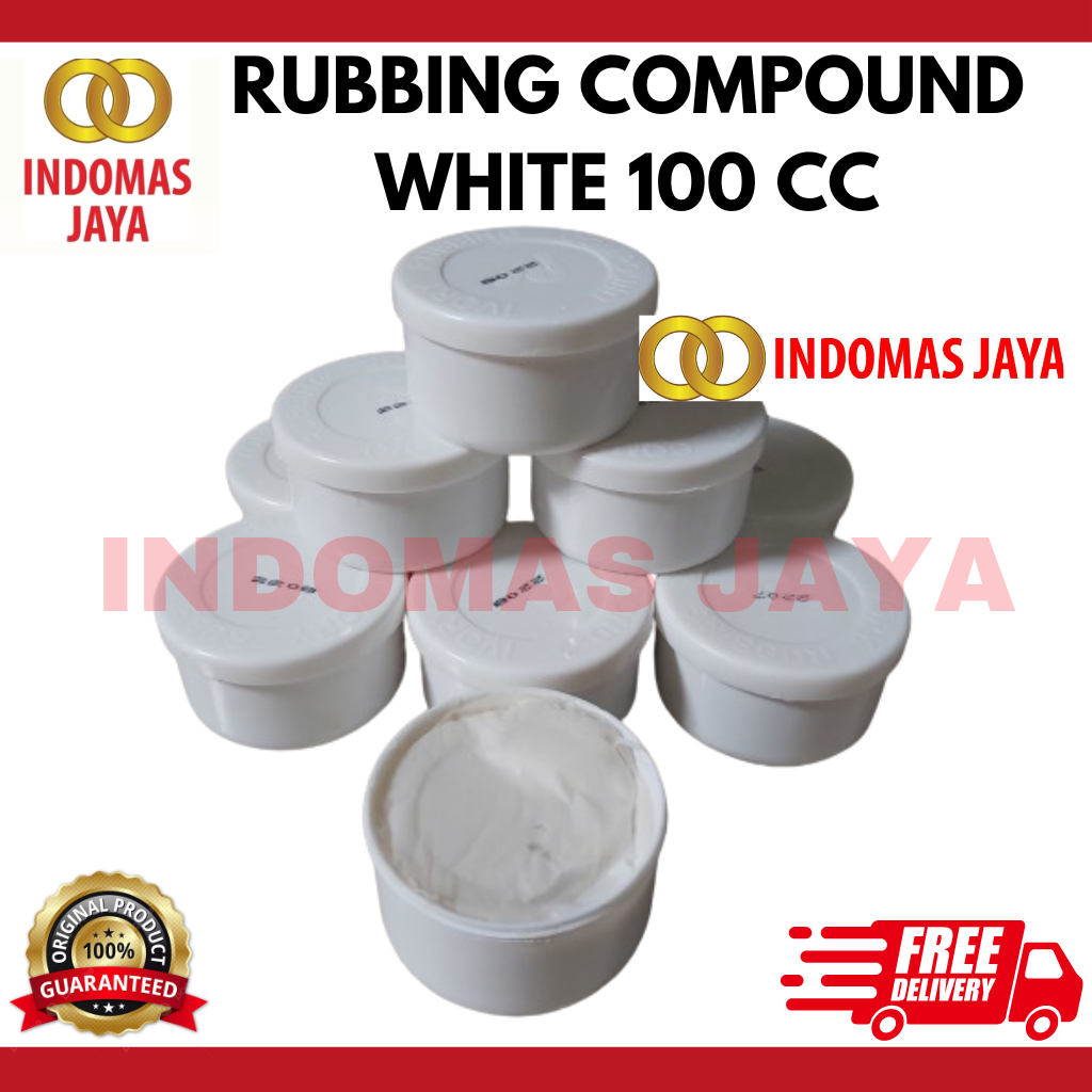 Jual COMPOUND PUTIH IVORY 100CC - KOMPON MOTOR MOBIL | Shopee Indonesia