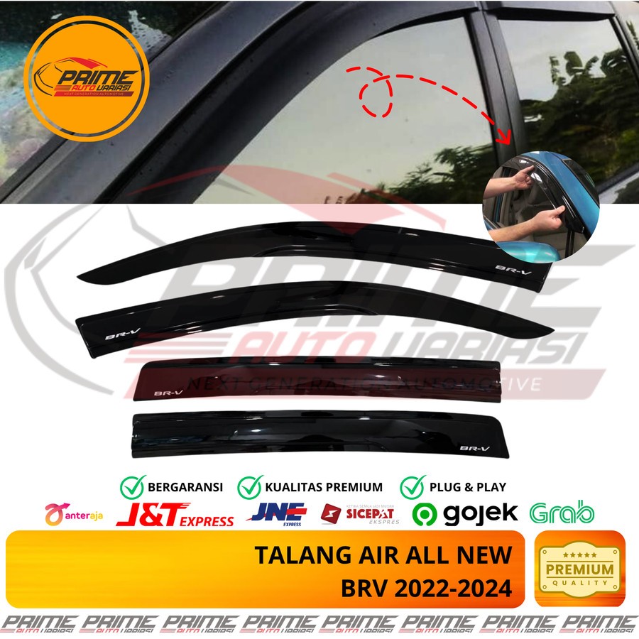 Jual Talang Air Mobil All New BRV 2022-2024 Side Visor Injection - CCA | Shopee Indonesia
