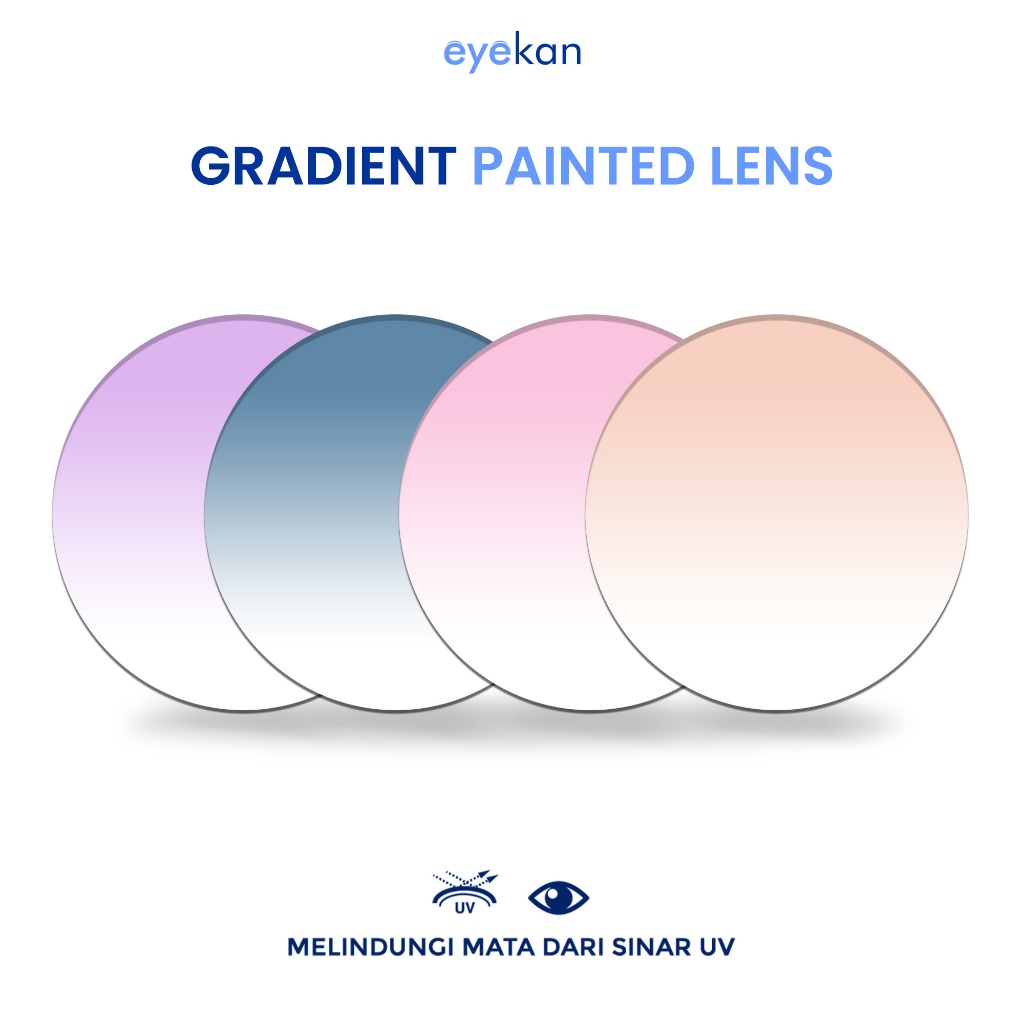 Jual Eyekan Painted Lens Colour Gradasi Lensa Minus Untuk Sunglasses ...