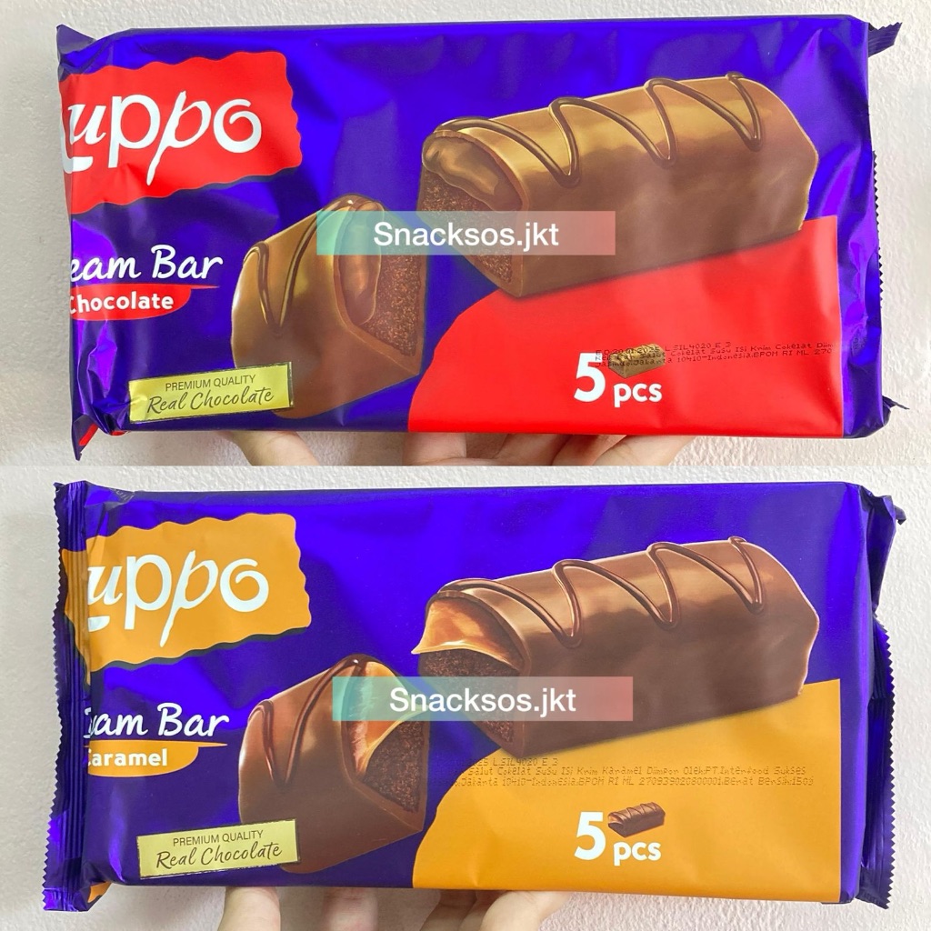 Jual LUPPO DREAM BAR CHOCOLATE ORIGINAL / CARAMEL RICH CHOCOLATE ...