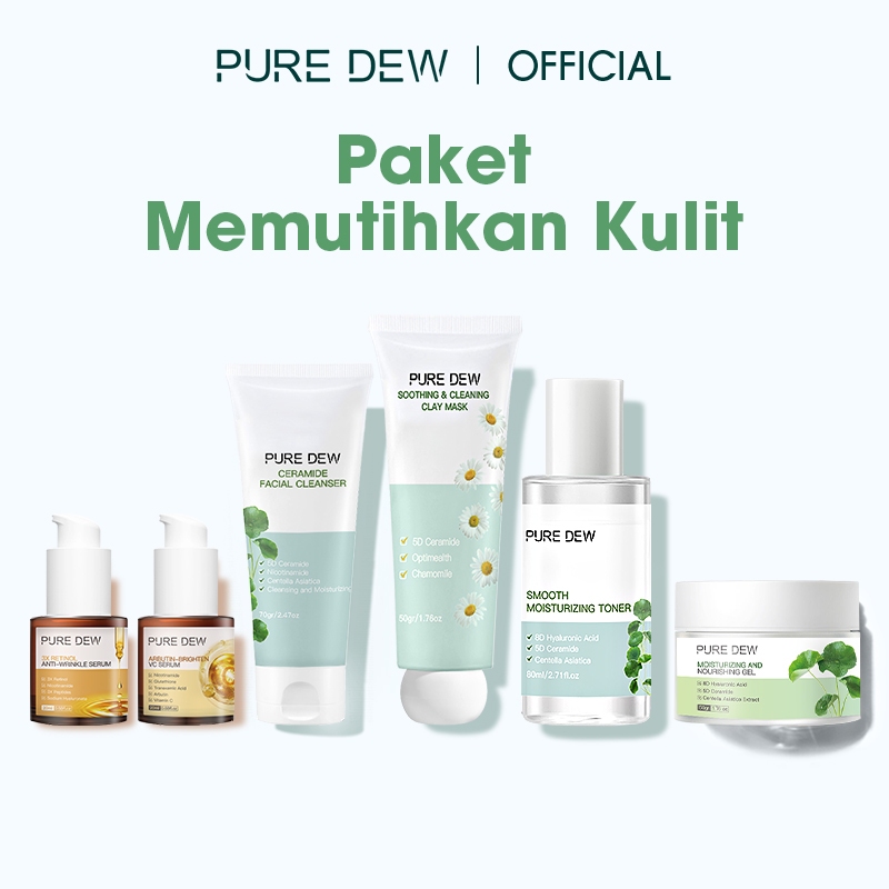 Jual Pure Dew Whitening and anti-aging essence multiple anti-aging ...