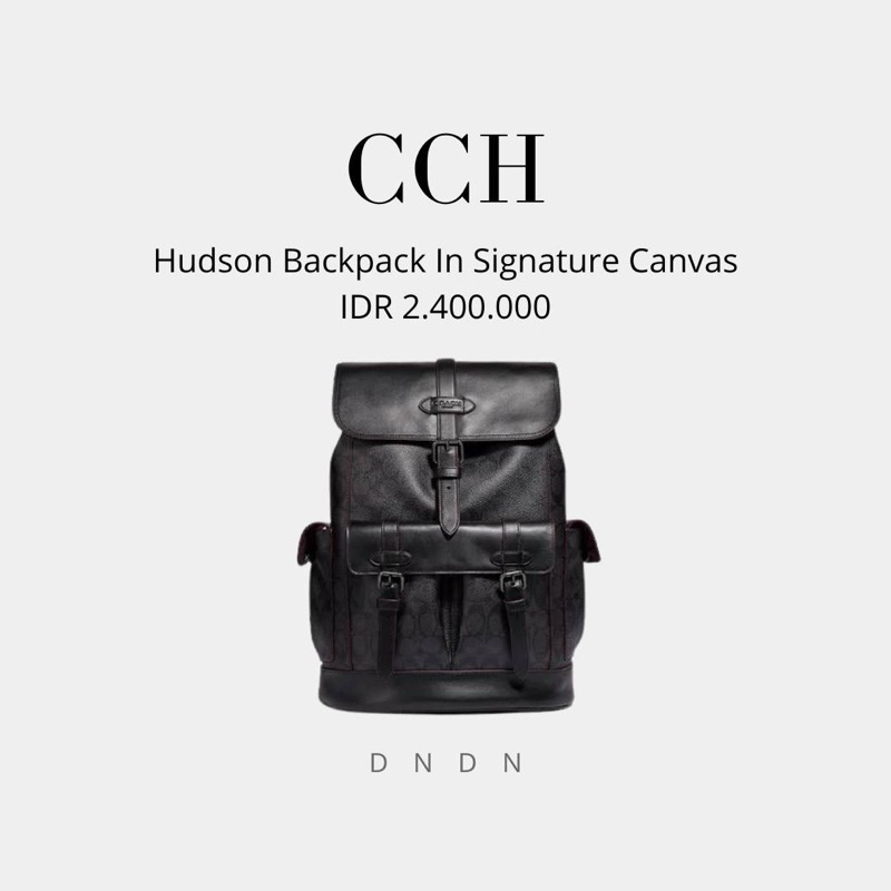Jual Hudson Backpack In Signature Canvas | Shopee Indonesia