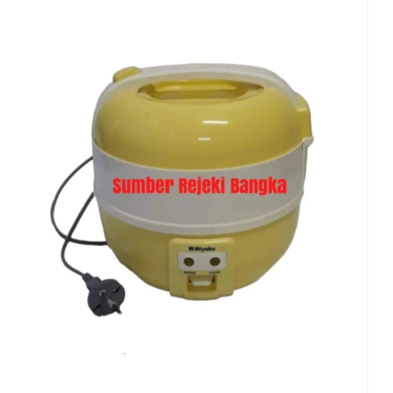 Jual MIYAKO MAGIC COM / RICE COOKER 1 Liter MCM-610/MCM610 | Shopee ...