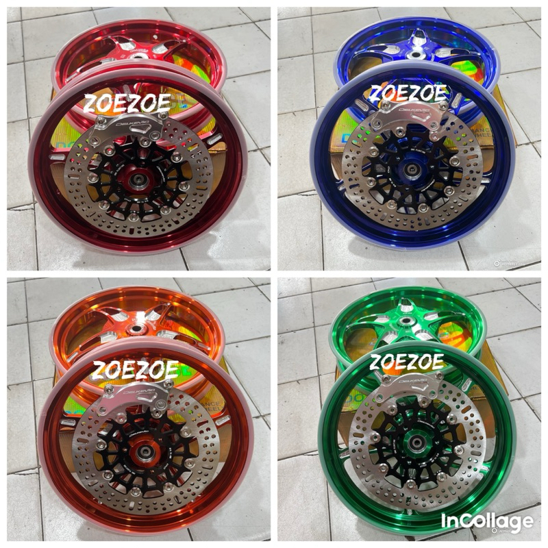 Jual Velg Racing K Speed Mio Sporty Karbu/ Mio J GT/ Fino Karbu/ Soul ...