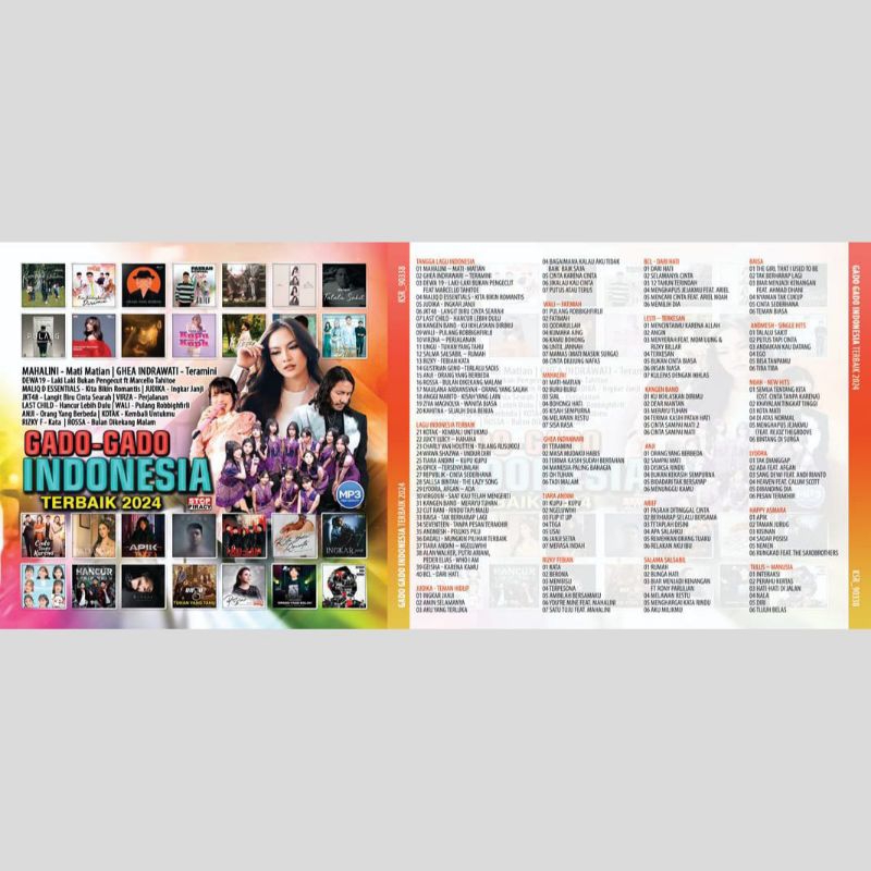 Jual Kaset Mp3 Audio Lagu Gado Gado Indo Terbaik 2024 | Shopee Indonesia
