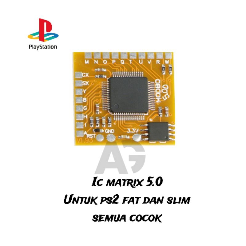 Jual Ic matrix/modbo 5.0 untuk ps2 fat dan slim | Shopee Indonesia