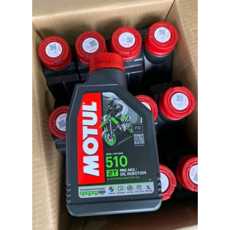 Jual 1 Dus Oli samping 2 Tak MOTUL 510 Isi 12 botol Original | Shopee ...
