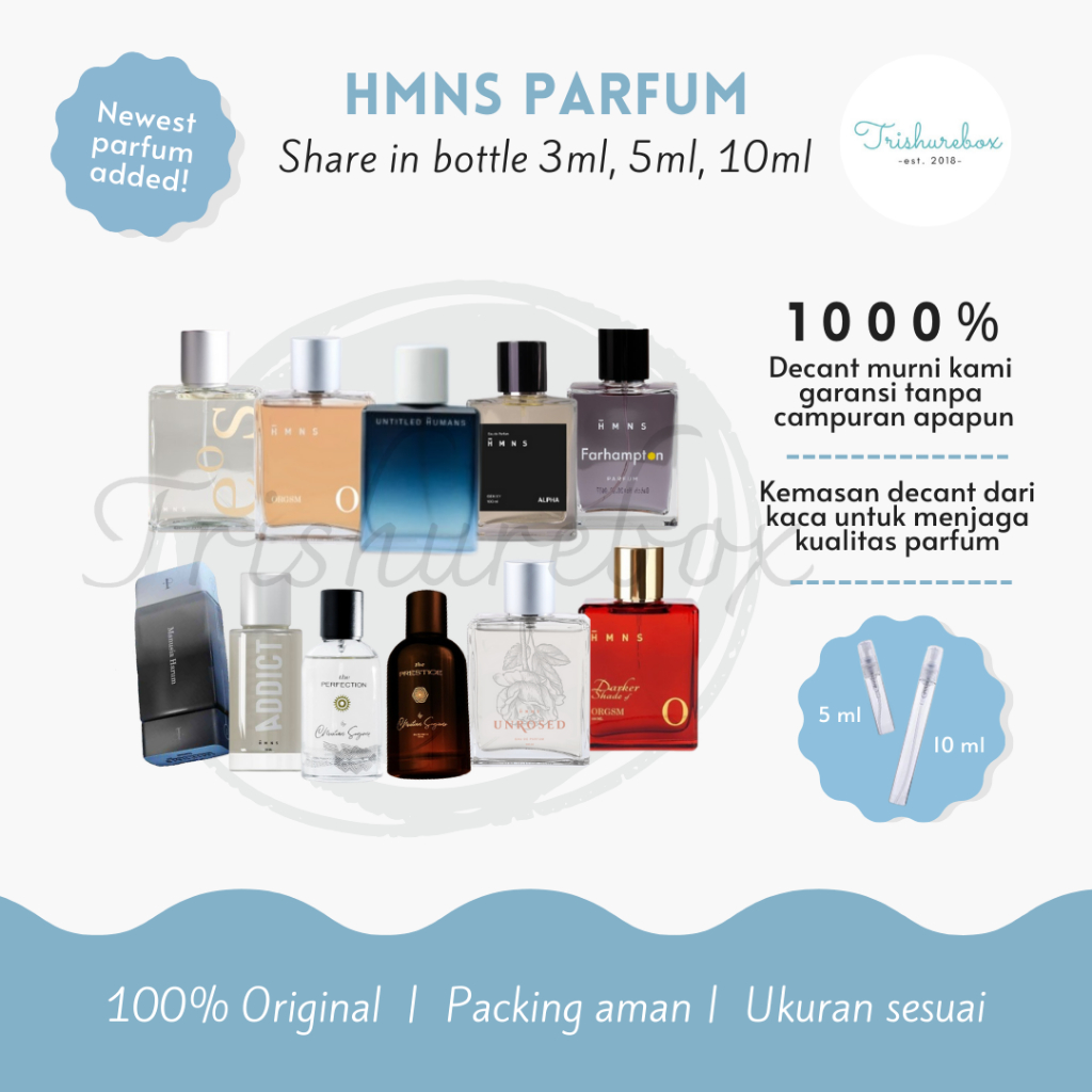 Jual Share Murah Decant Parfum HMNS Perfume The Prestige Untitled ...