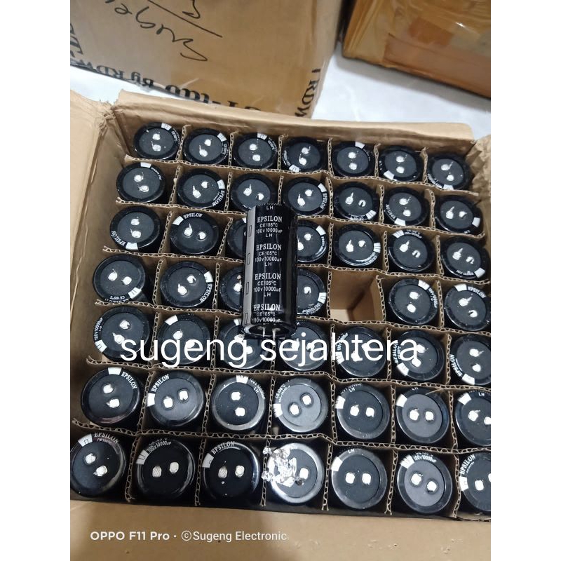 Jual Elco Epsilon 100V 10000uf orginal | Shopee Indonesia