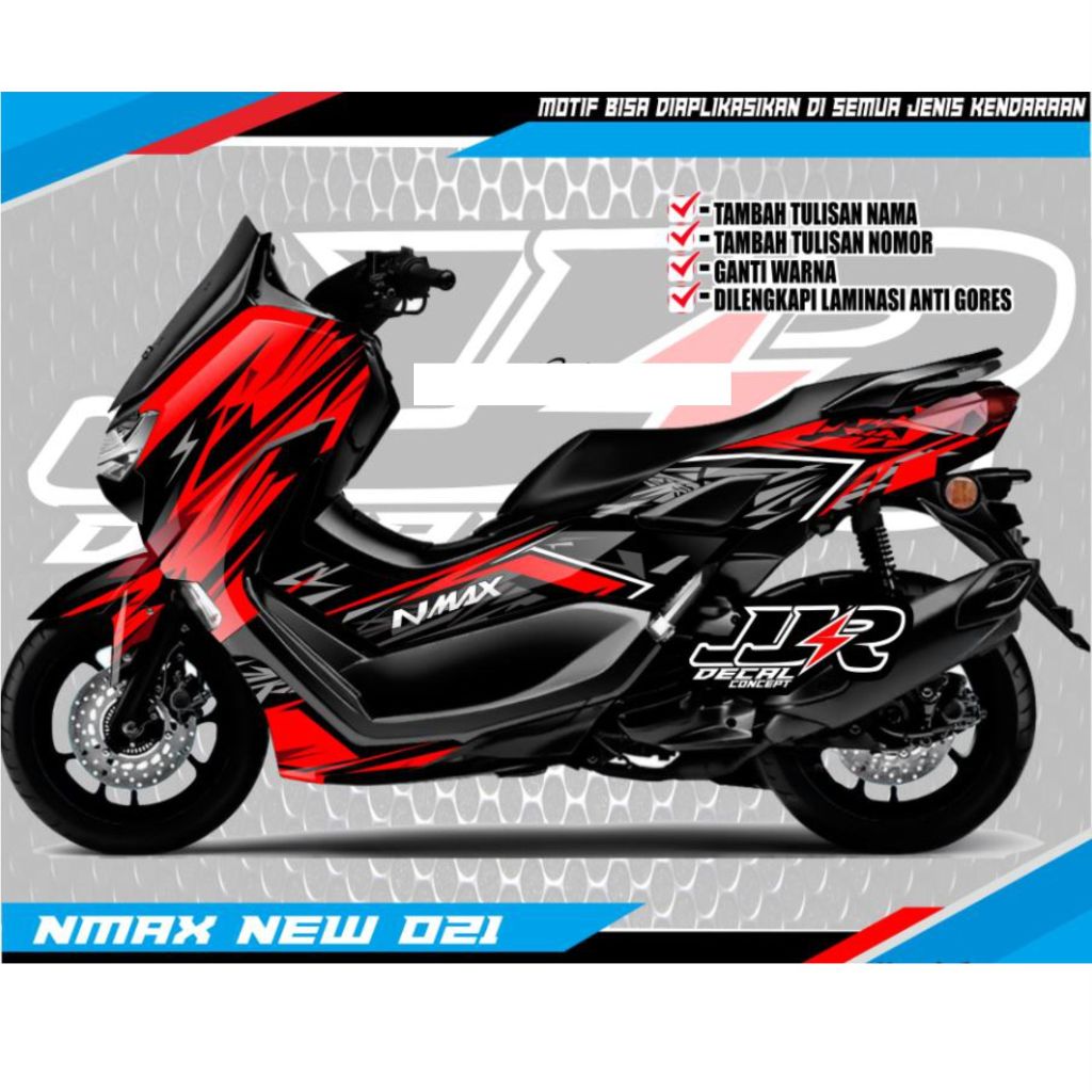 Jual STIKER DECAL YAMAHA NMAX 2020-2024 motor nmax full body | Shopee ...