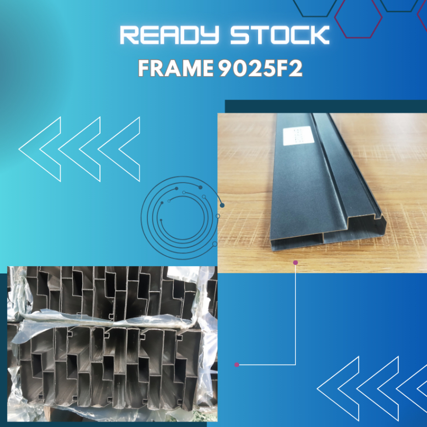 Jual Frame Running Text 9025 2590F2 2590 F2 Casing Aluminium Outdoor ...