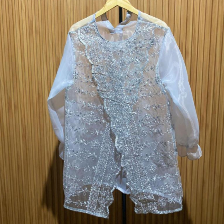 Jual [ NADIRA ] OUTER ORGANZA BORDIR / VEST TUNIK ORGANZA BORDIR ...