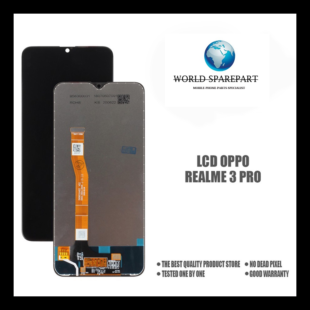 Jual LCD Oppo Realme 3 Pro Original 100% Fullset Touchscreen Garansi 1 ...